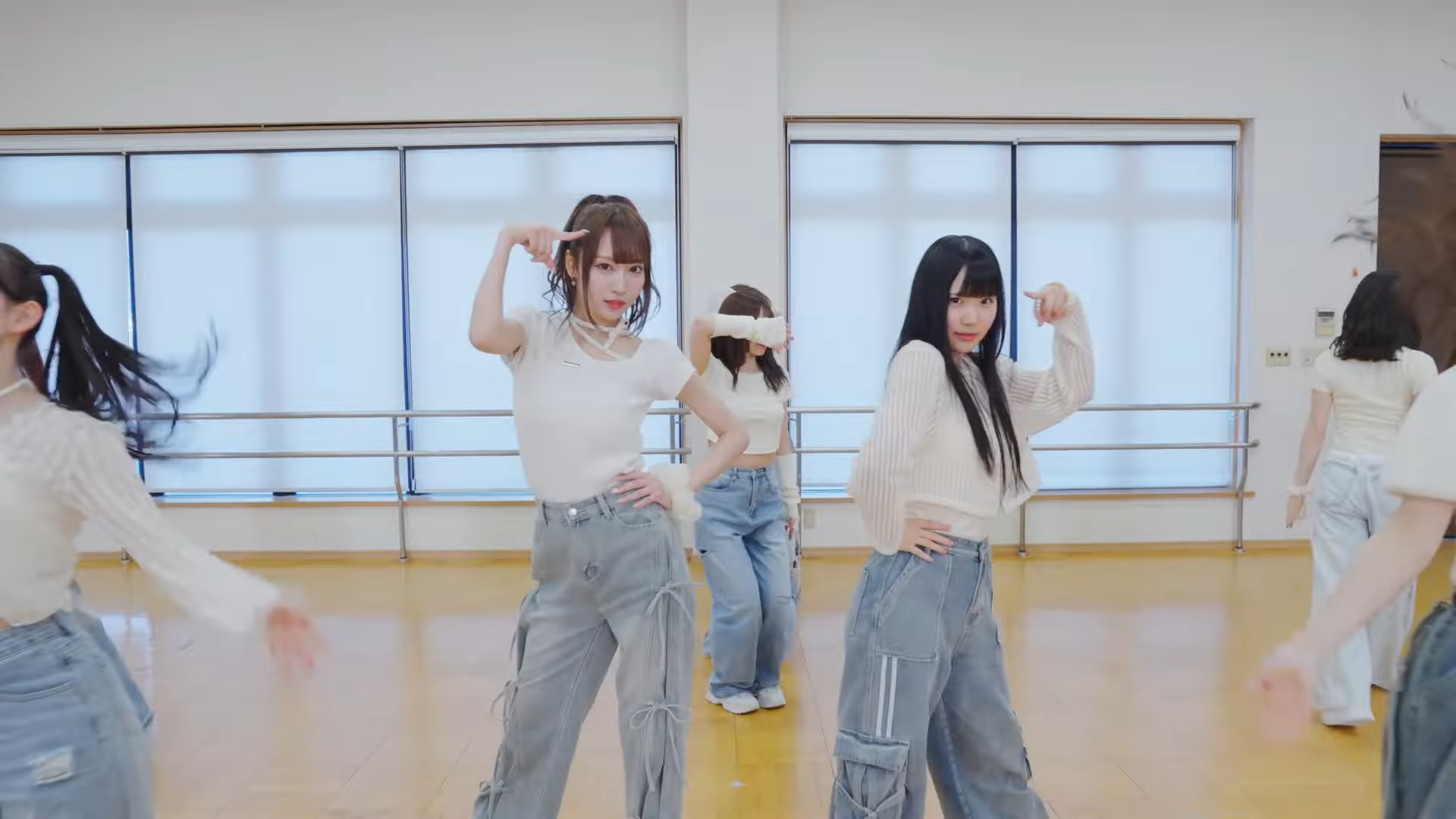 SKE48「Tick tack zack」 Dance Practice -Moving ver.- 1-24 screenshot ...